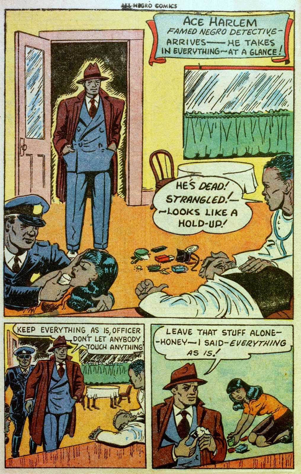 COMIC IS ART: BLACK HISTORY MONTH 2015 I: ALL-NEGRO COMICS