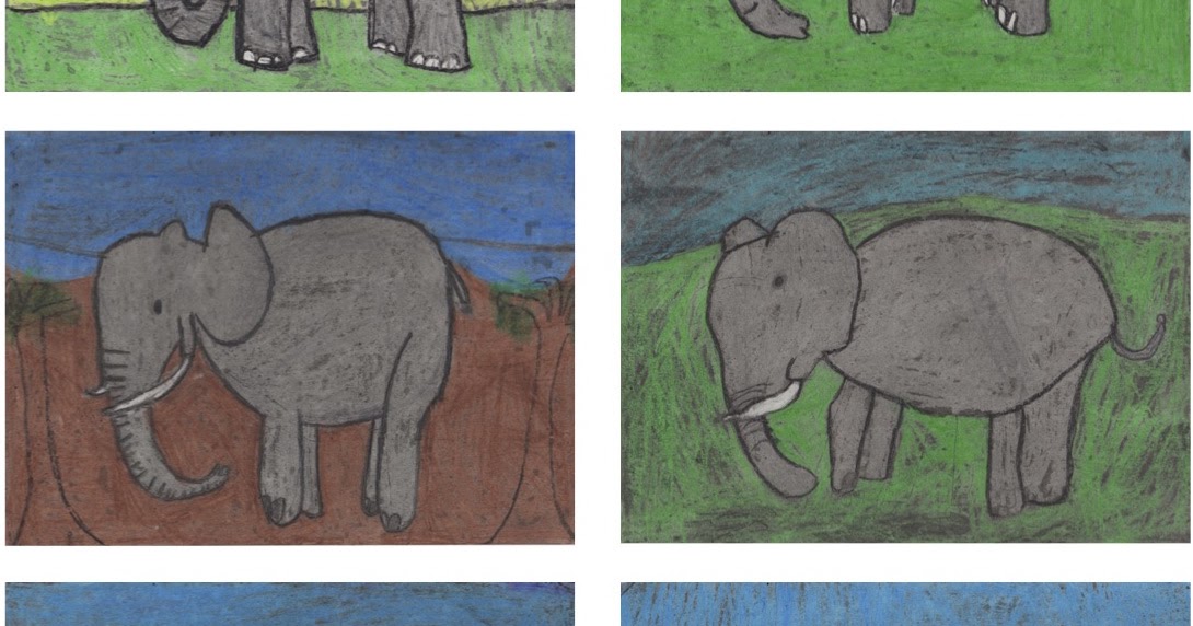 The Rolling Artroom: Elephant Resist (1st-3rd Grade)