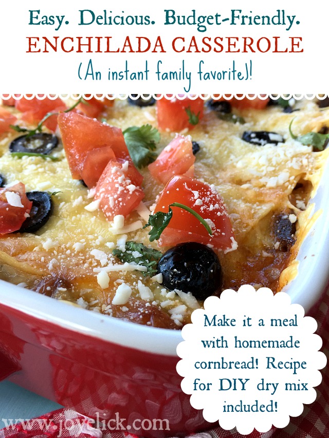 Best layered ENCHILADA CASSEROLE: Easy, delicious and budget-friendly ...