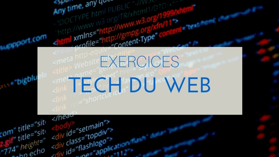 Exercices corrigés en HTML et JavaScript ~ SMIA studies