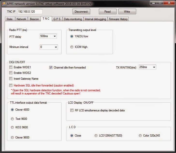 9W2SVT: The 5-in-1 NET51TNC APRS WX/iGate/digipeater/Tracker/TNC ...