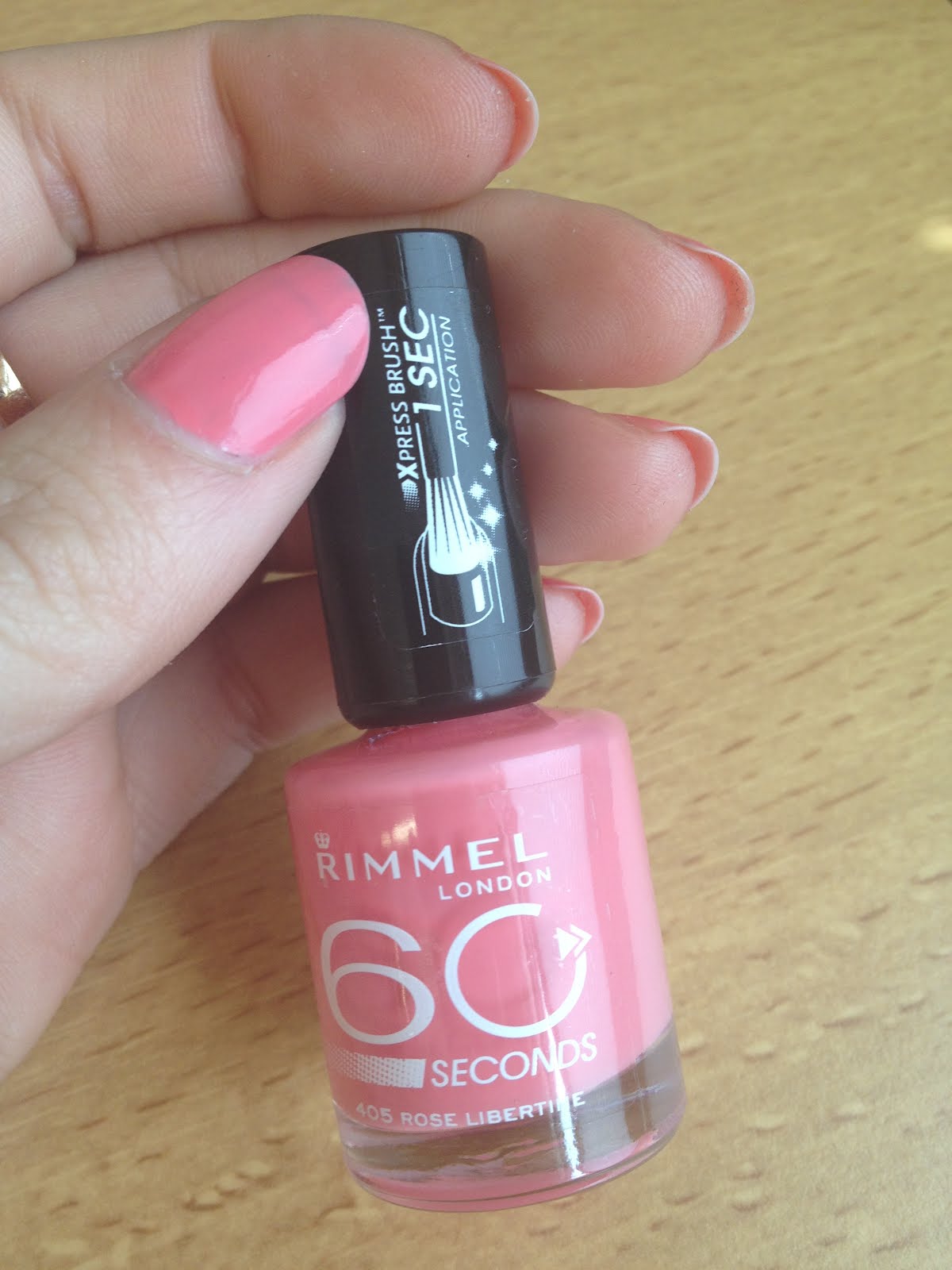 PETITE-SAL: Rimmel 60 Seconds: Rose Libertine
