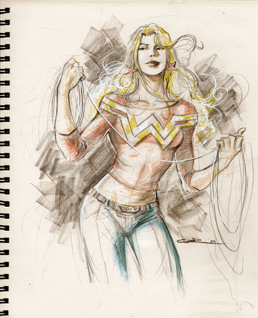 The Comics Girls Wonder Girl