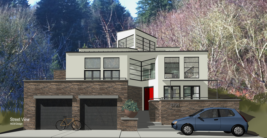 MCM DESIGN: Contemporary House 5 Exterior Views