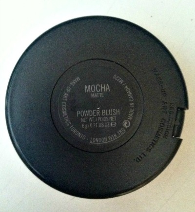 Beauty and the Flaws: Mac Mocha Blush swatches & mini review