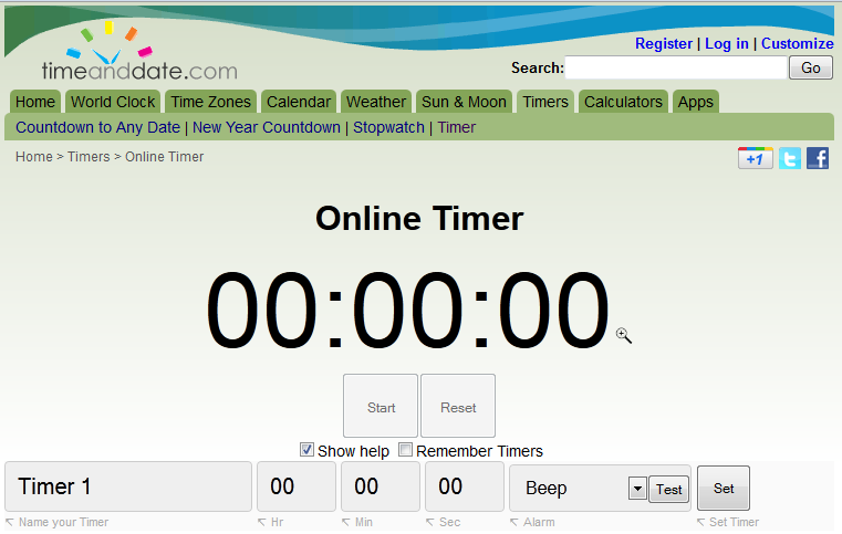 Tech Coach: Online Timers