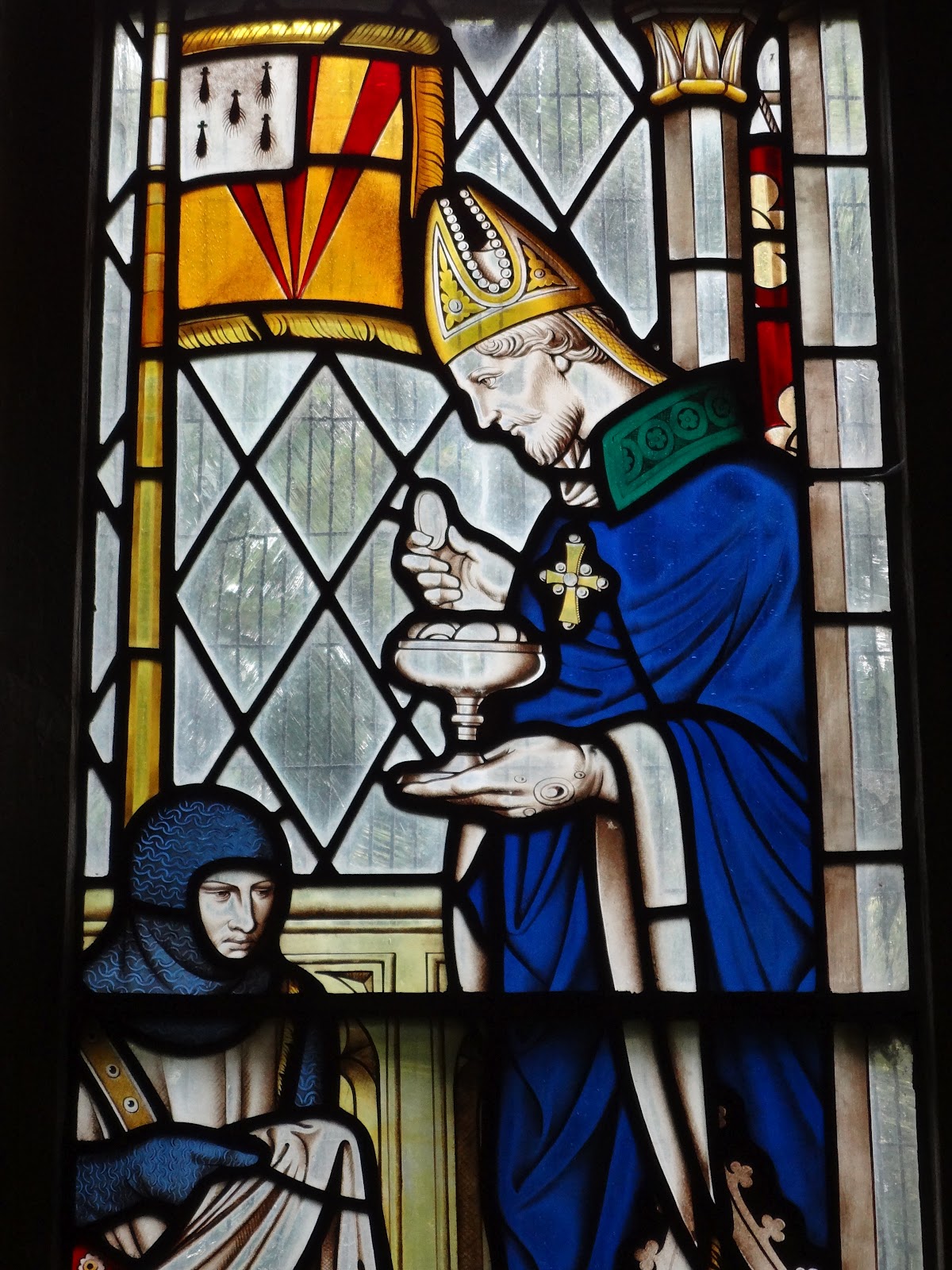 A Clerk of Oxford: Medieval People in Modern Stained Glass: Evesham Edition