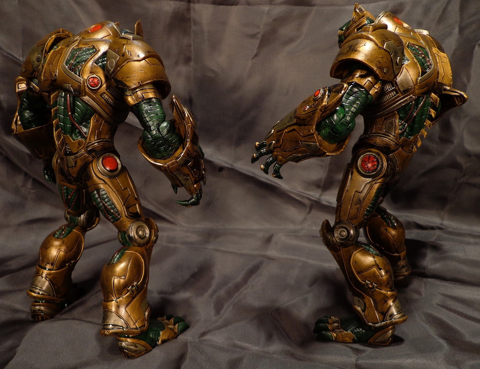 Stronox Custom Figures: DC Collectibles: Darkseid and Parademons