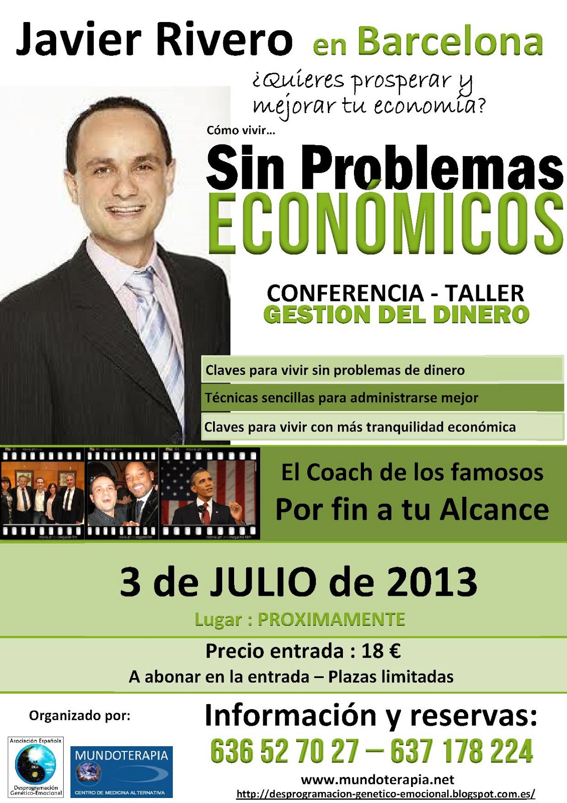 ASOCIACIÓN ESPAÑOLA DE DESPROGRAMACIÓN GENÉTICO-EMOCIONAL: CONFERENCIA ...