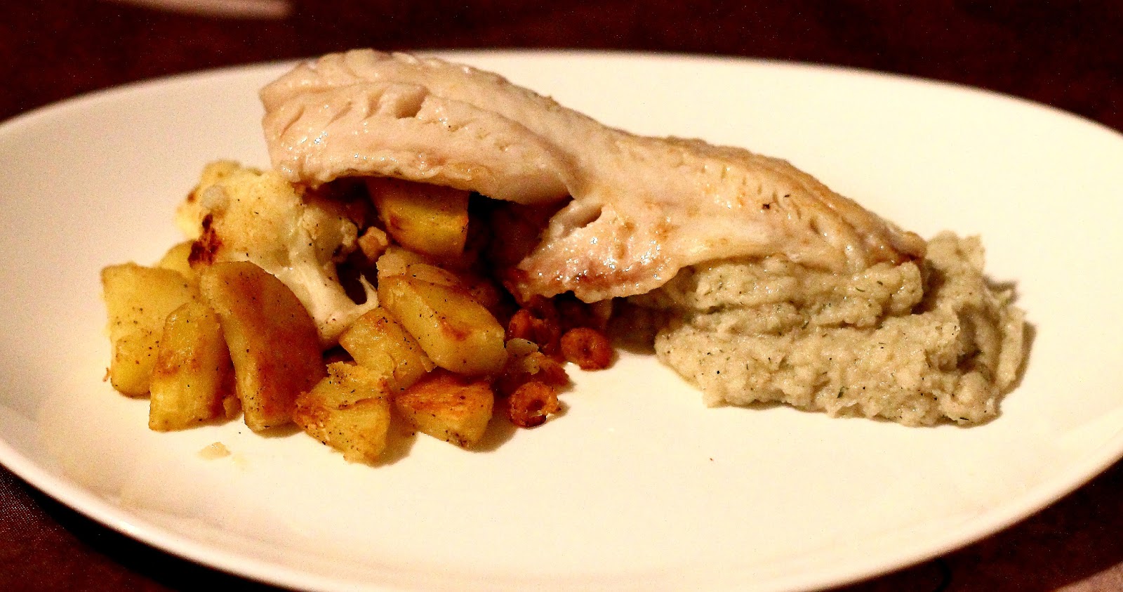 À vous de goûter: [Ce soir...] Filet de sébaste sur purée de chou-fleur ...