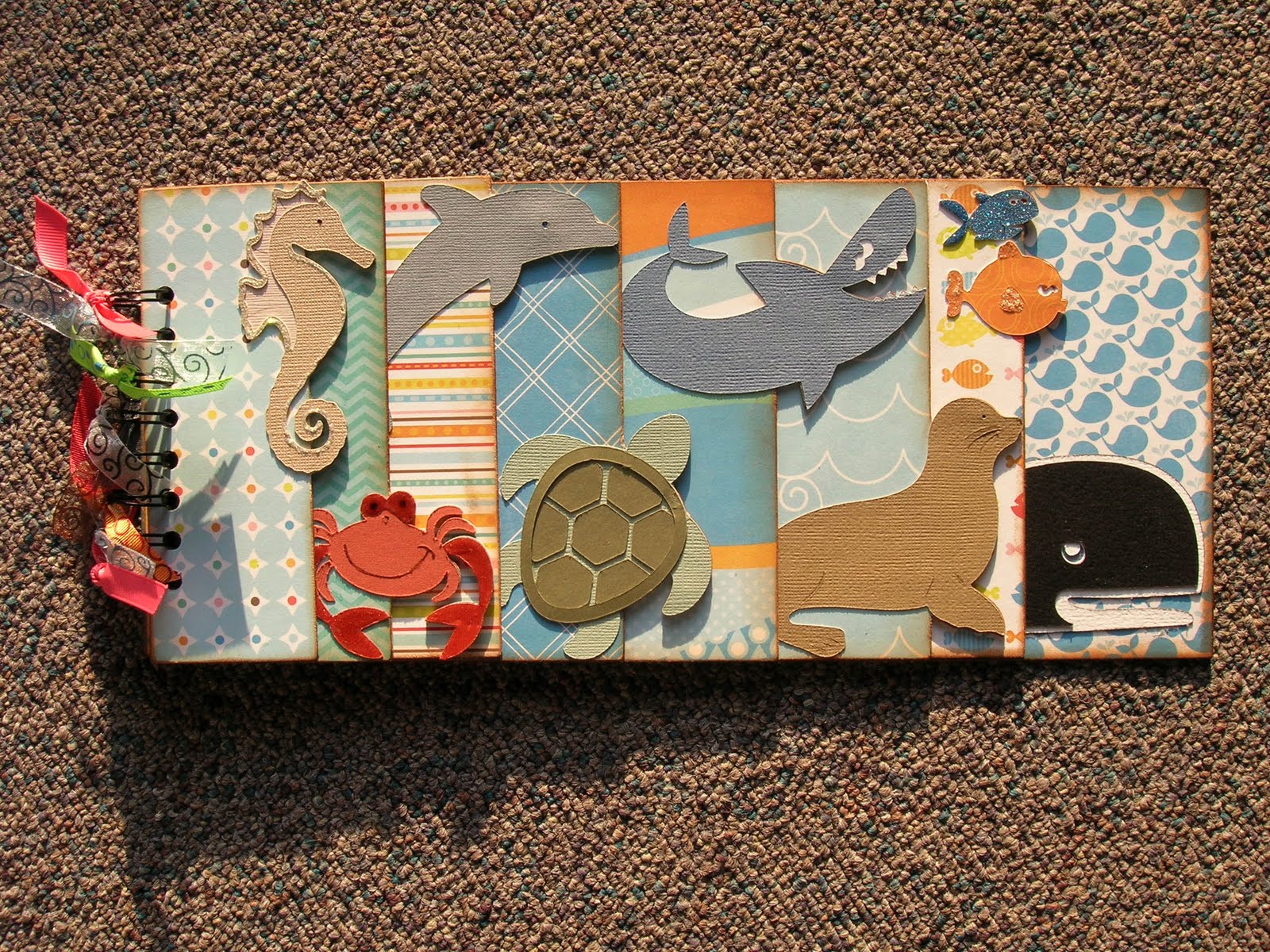 ScrappingFrogQueen: Sea Animals Shapes Album