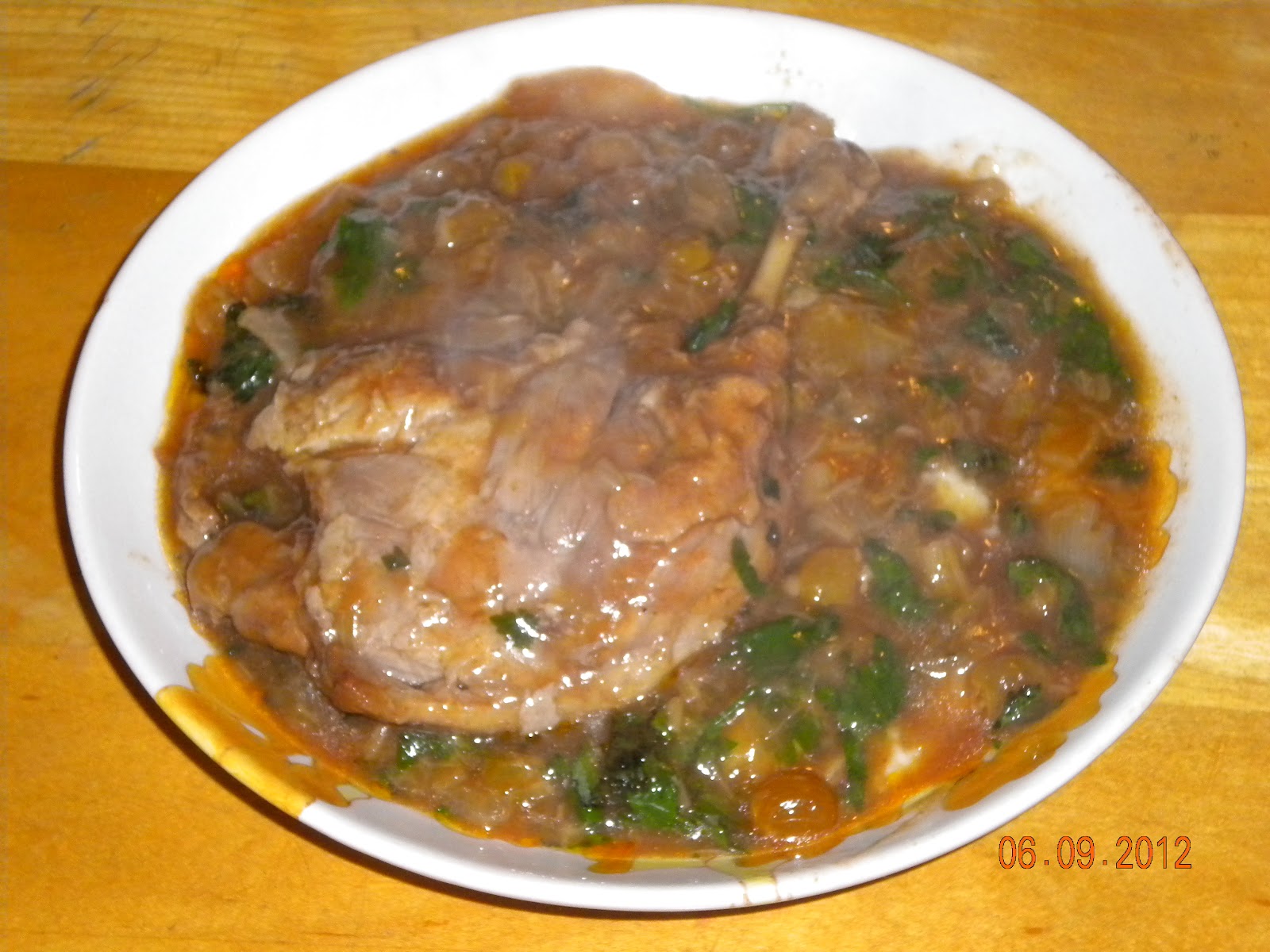 Deep Language: Duck with Rhubarb in the Persian Style