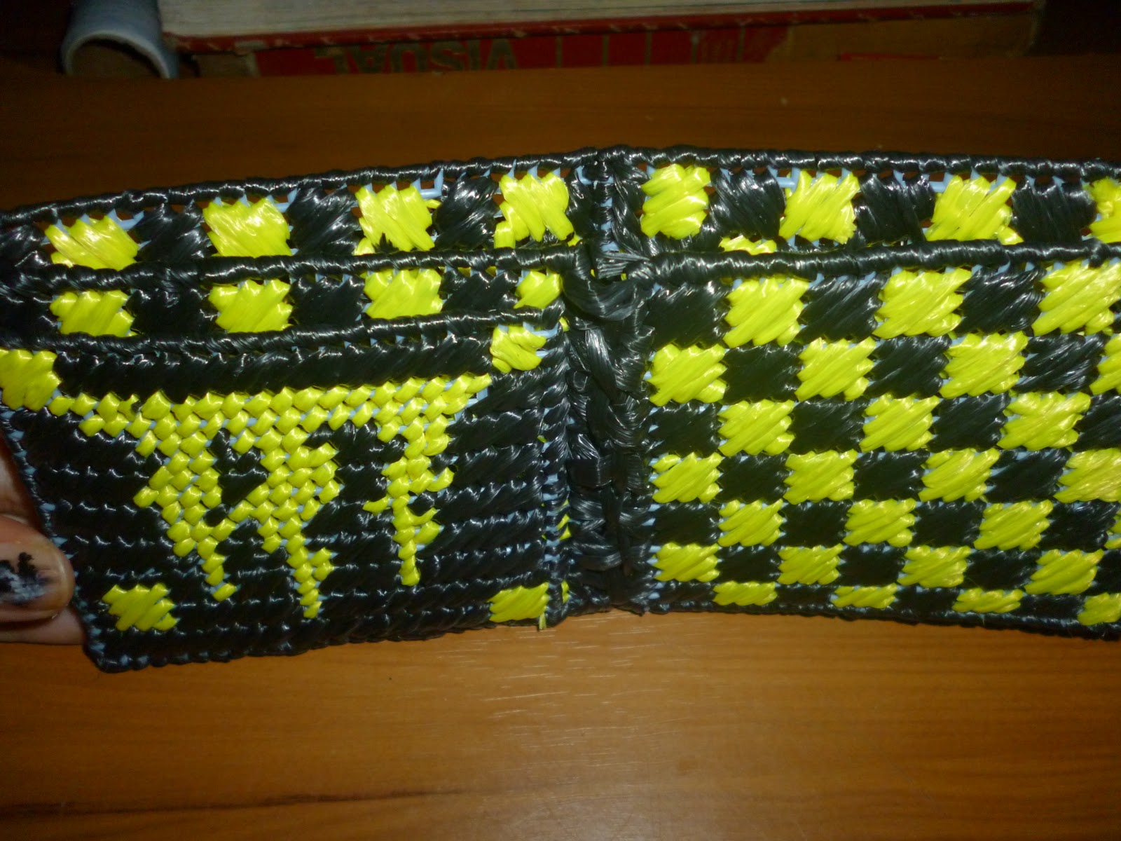 Manualidades KRL: Canva Cartera de Hombre
