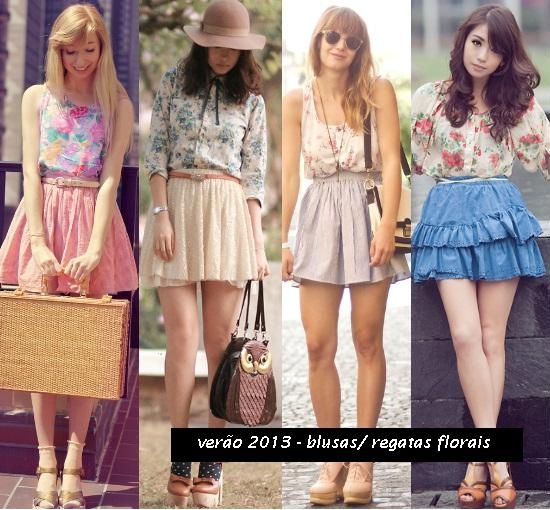 Here Comes The Sun 17: Abuse das flores - (moda floral).
