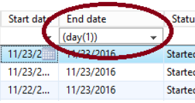 Code Example Center: AX - Build-in functions for filters