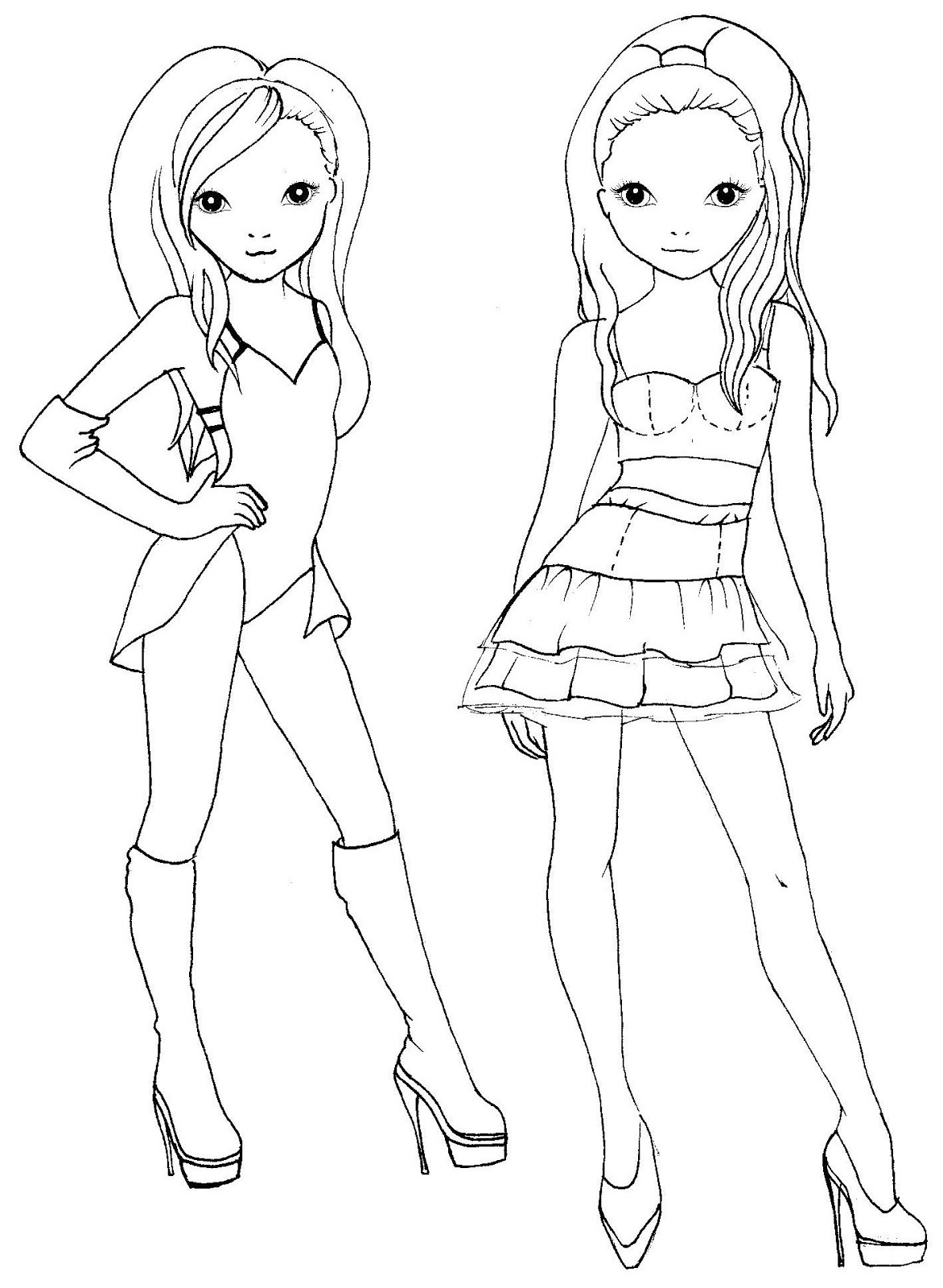 Topmodel Malvorlagen Gesicht Malen Ariana Kleurplaten Malvorlage ...