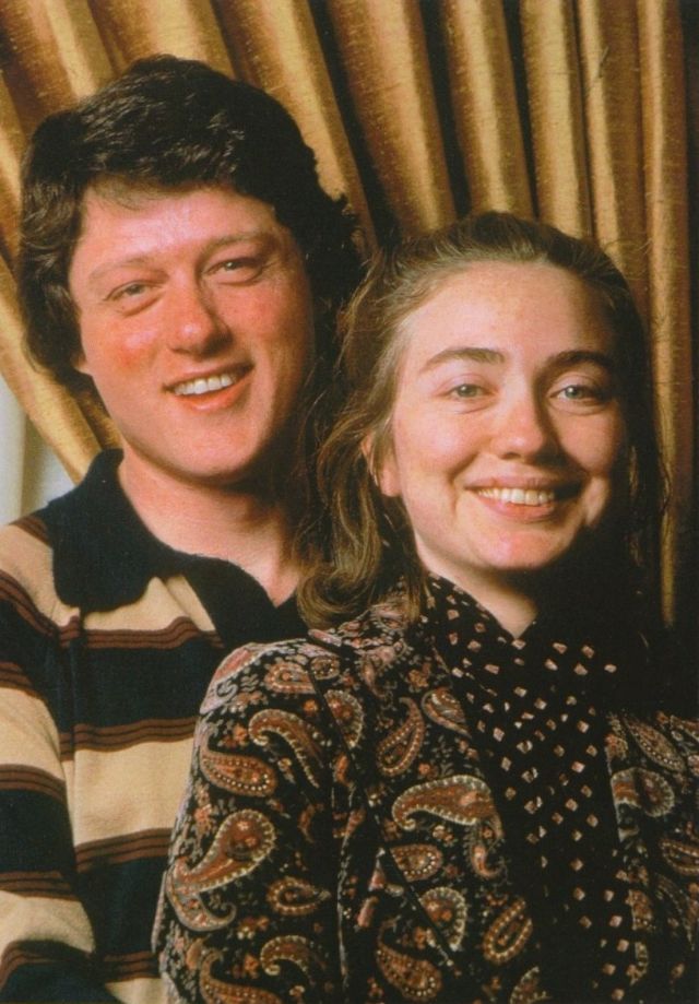 Vintage Photographs of Young Bill and Hillary Clinton From Between the ...