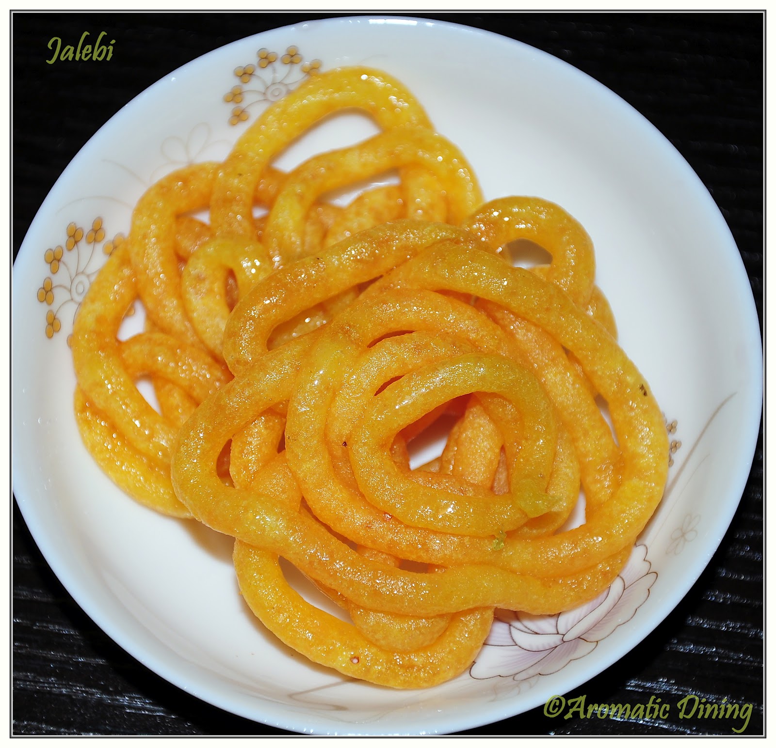 Aromatic Dining: Jalebi