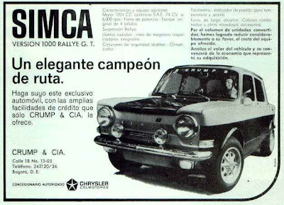 UN POCO DE AQUI,UN POCO DE ALLI: SIMCA MIL,LEGENDARIO.