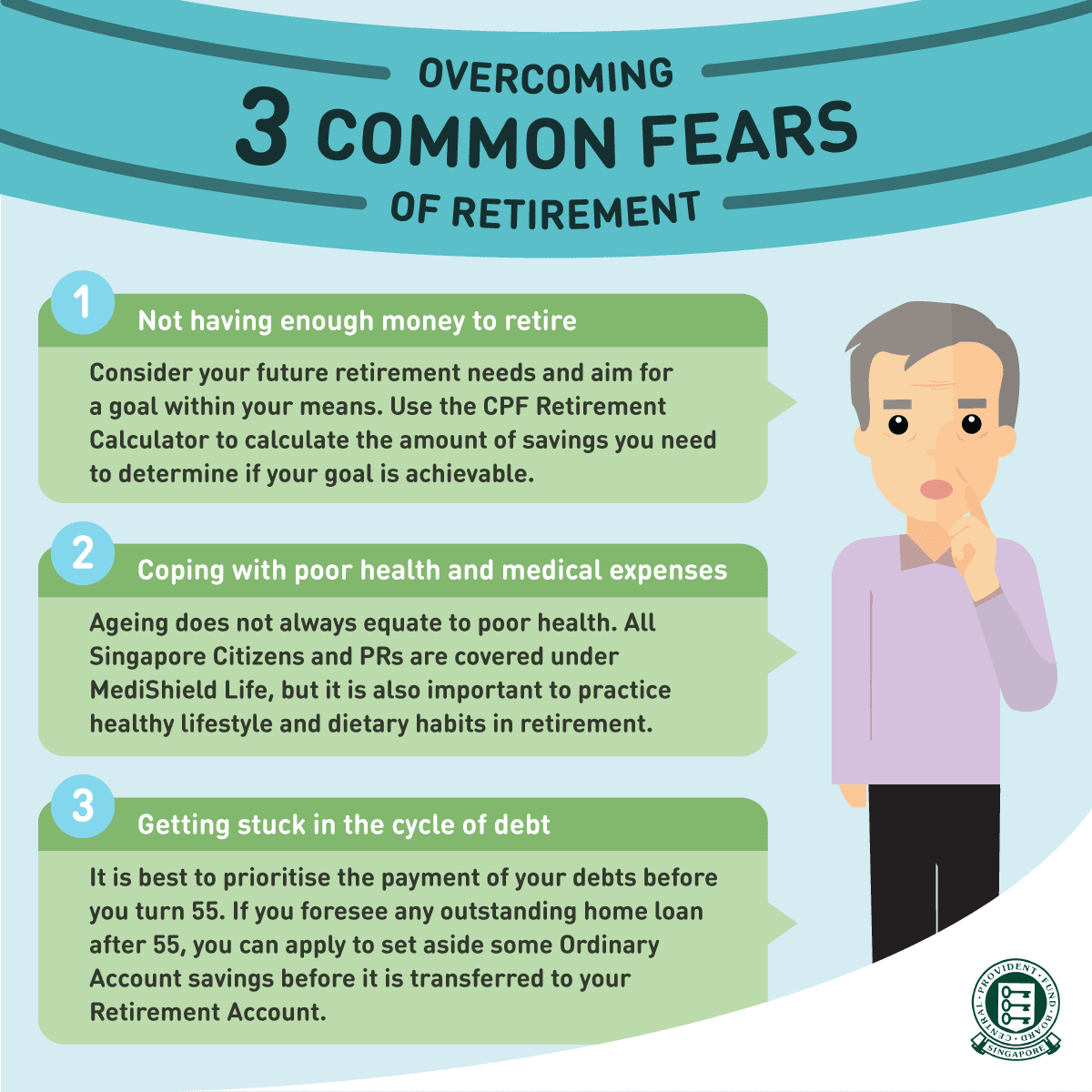 Interesting Green: Overcoming 3 common fears of retirement
