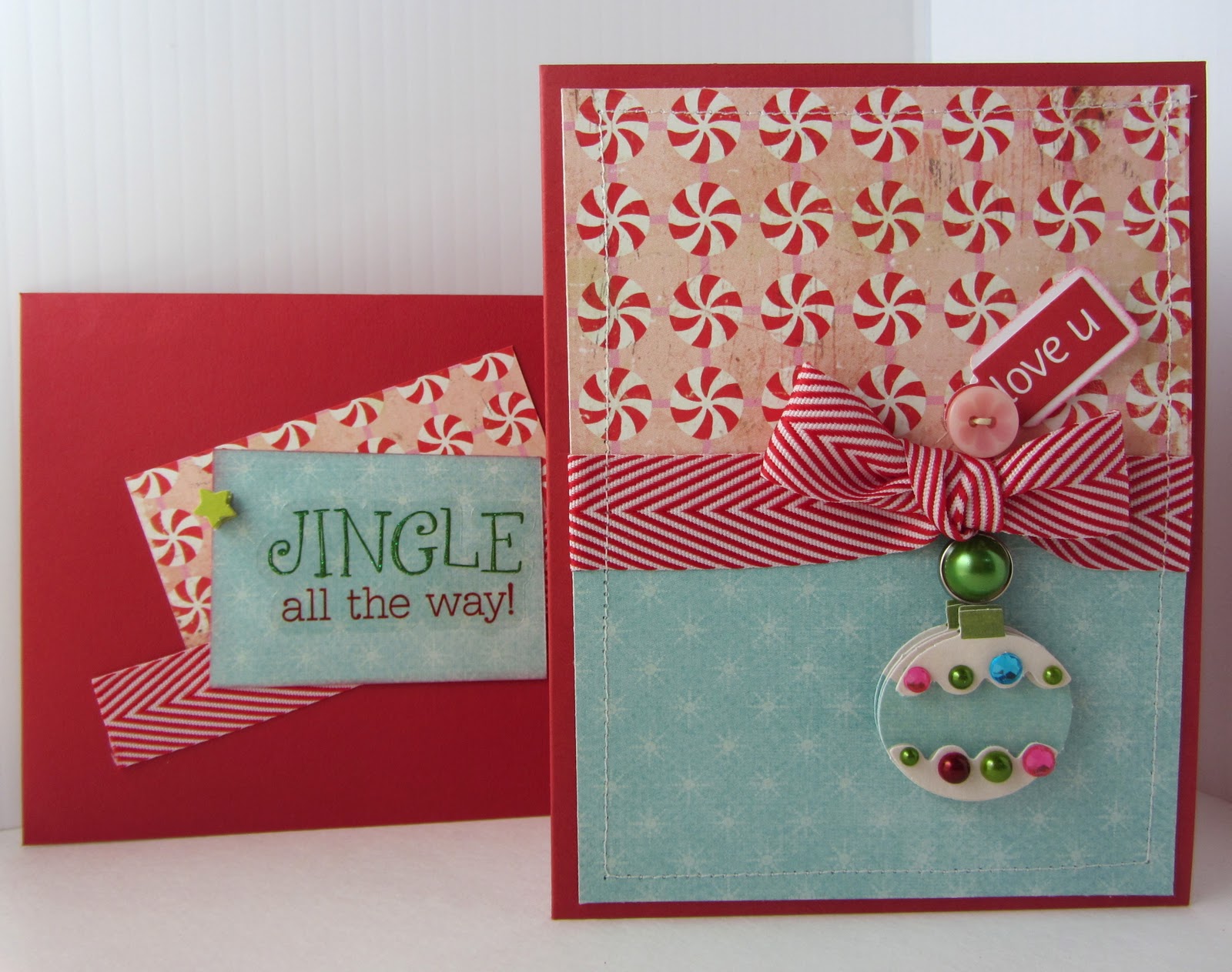 Made by Nicole: Easy Step-By-Step Christmas Card