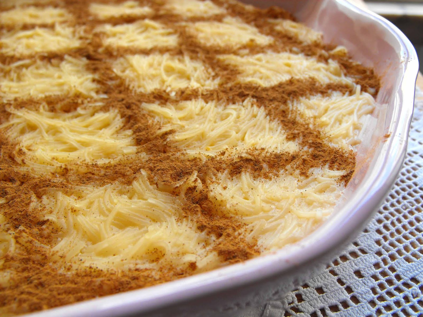 As receitas lá de casa: Aletria de cortar à faca