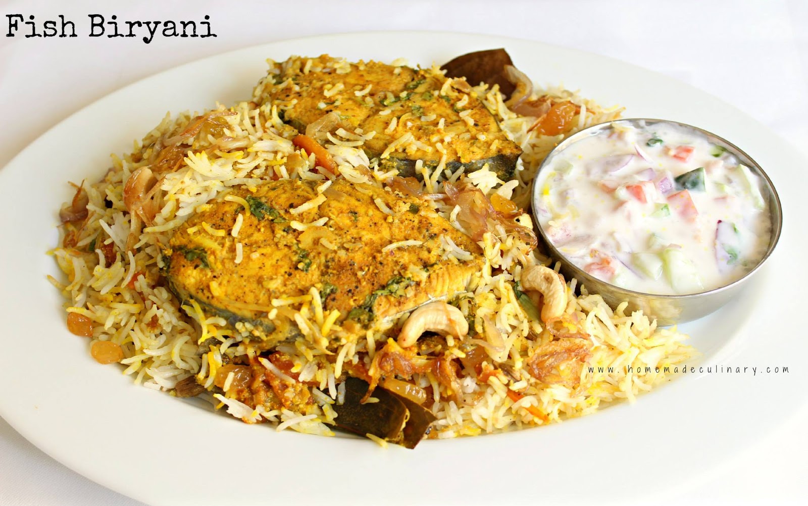 Homemade Culinary: KING FISH BIRYANI