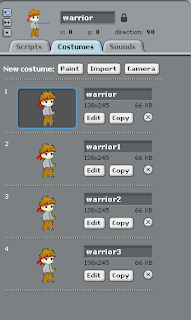 year 9 IST ; chesca ~: Scratch: Changing Costumes