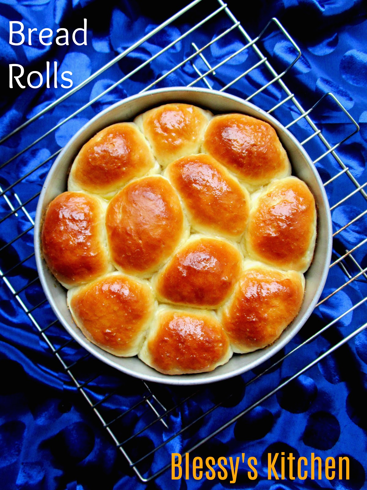 Blessy's Kitchen: Bread Rolls/ Fresh Bread Rolls/Eggless bread rolls ...