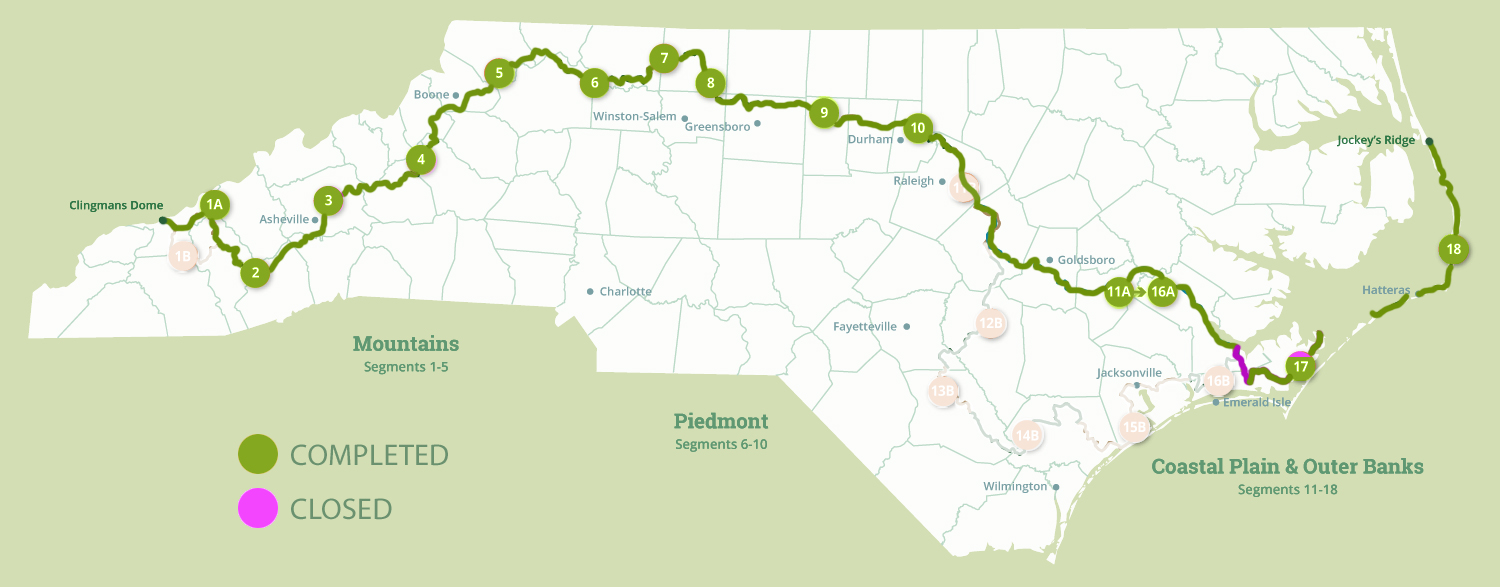 Jeff and Debra's Excellent Mountains-to-Sea Adventure: Final Methods ...