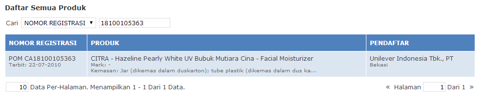 Diyanika Journal: Cara Mengecek Produk di BPOM