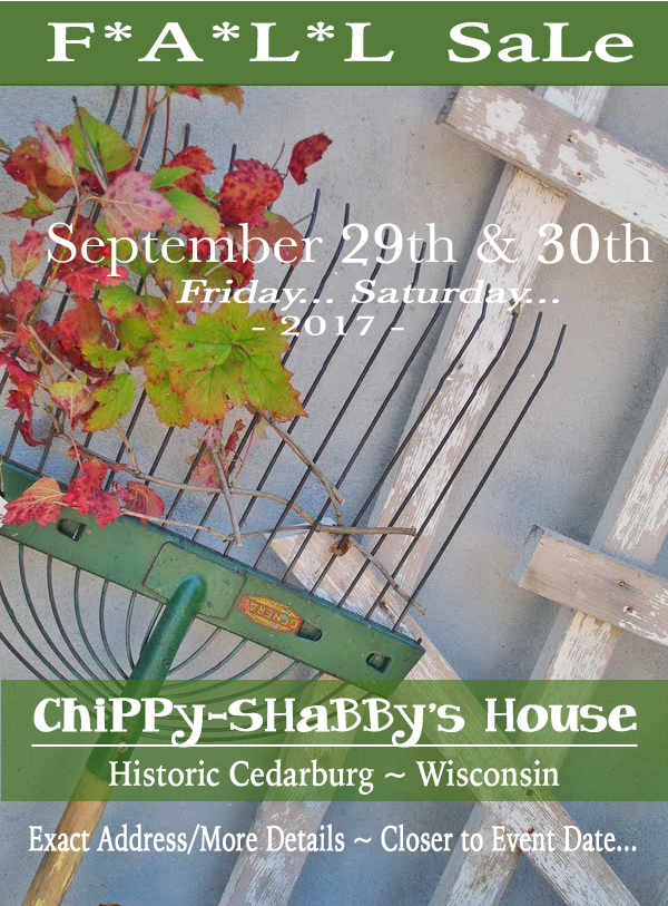 ChiPPy! - SHaBBy!: UpComing FALL ChiPPy-SHaBBy Events!*!*! OMG!!! - (3 ...