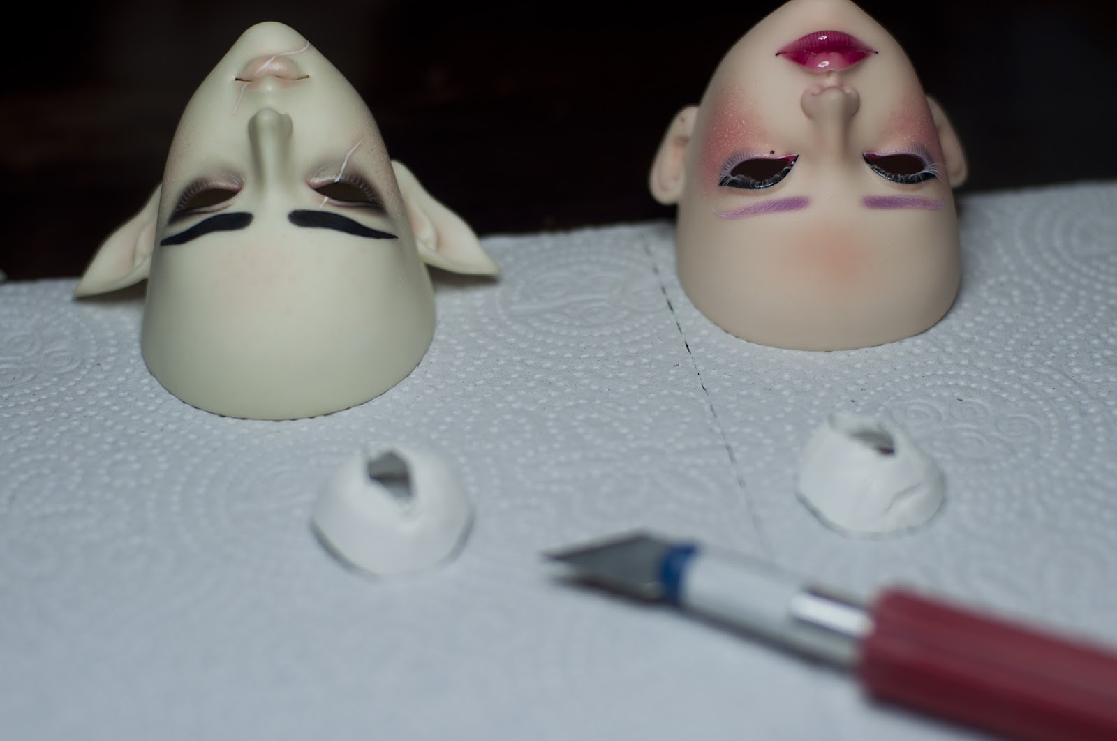 Ab Aeterno: Tutorial: DIY neck donut for hybrid dolls