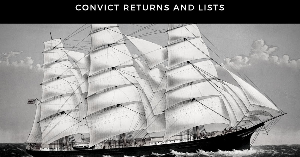 NSW List of All Female Convicts Assigned and Transferred from the 1st ...