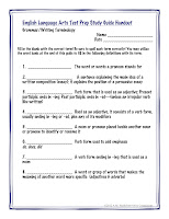Classroom Freebies Too: ELA Test Prep Study Handout
