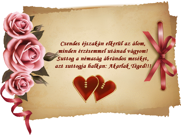 Szép képek szép gondolatok: Valentin napra képeslapok