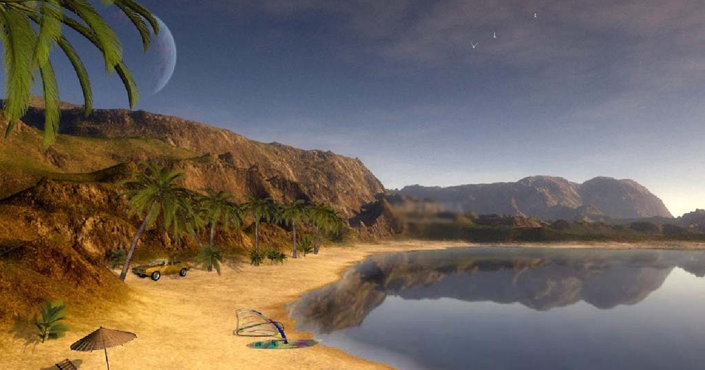 Animated Beach Screensavers Desktop | Moving Wallpapers