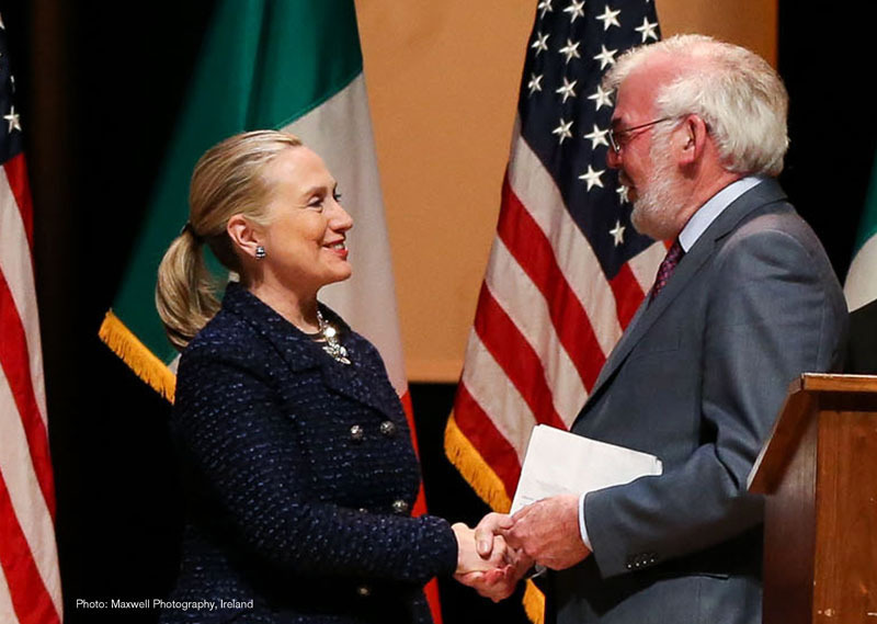 Nigerian Times: Hillary Clinton Wins Inaugural Fr. Aengus Finucane ...