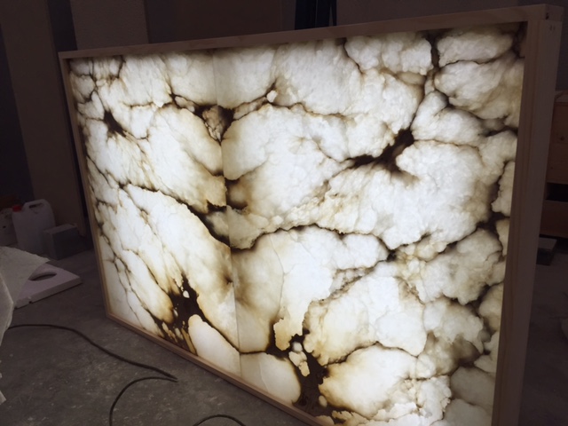 1CM ALABASTER SLABS