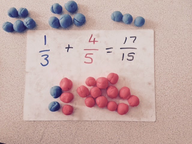 Mahoney Maths Blog: Play Doh Pedagogy - Fractions!