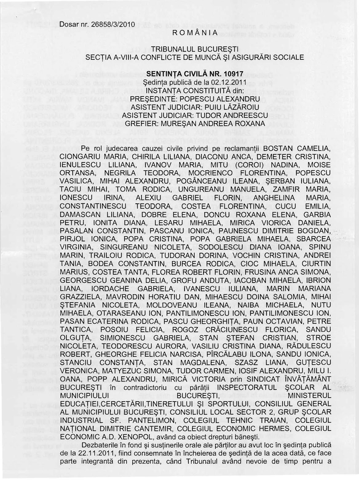 SINDICAT ÎNVĂȚĂMÂNT BUCUREȘTI - SIB