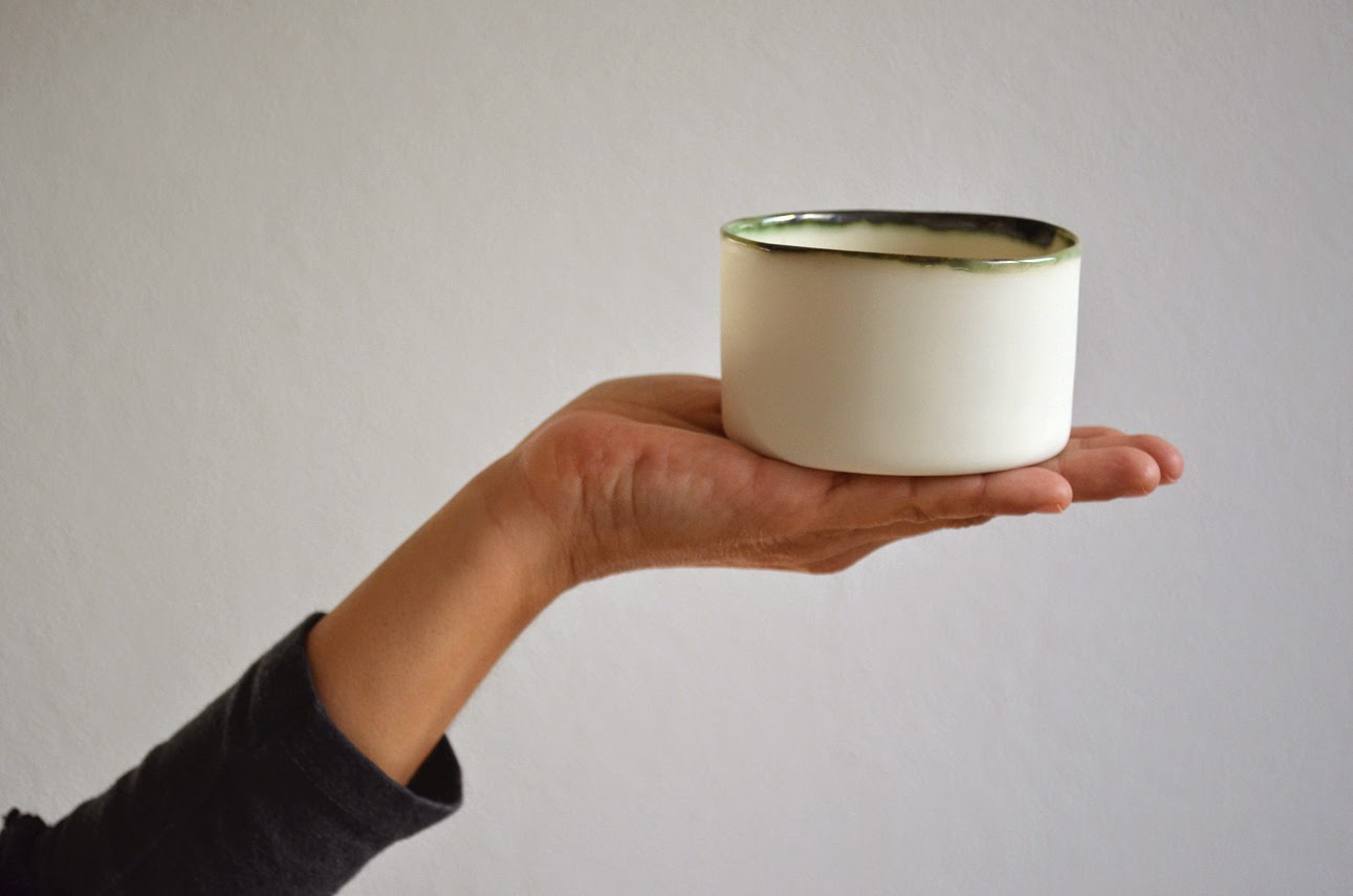 OTCHIPOTCHI: THREE GREEN RIM CUPS