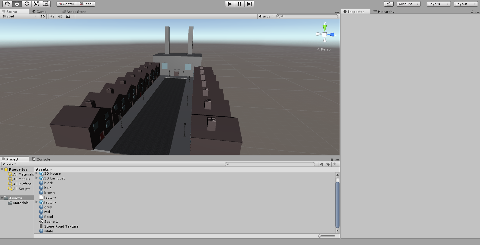 Unit 68 – 3D Environments - partial: 3D Environment Presentation