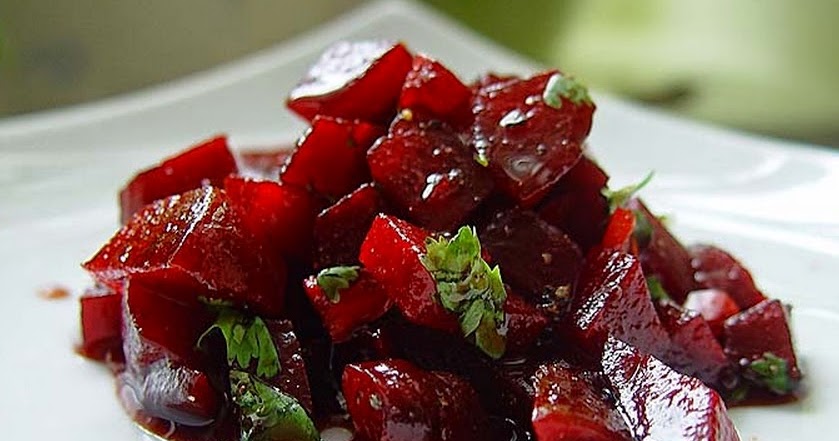 Cantinho Vegetariano: Salada de Beterraba (vegana)