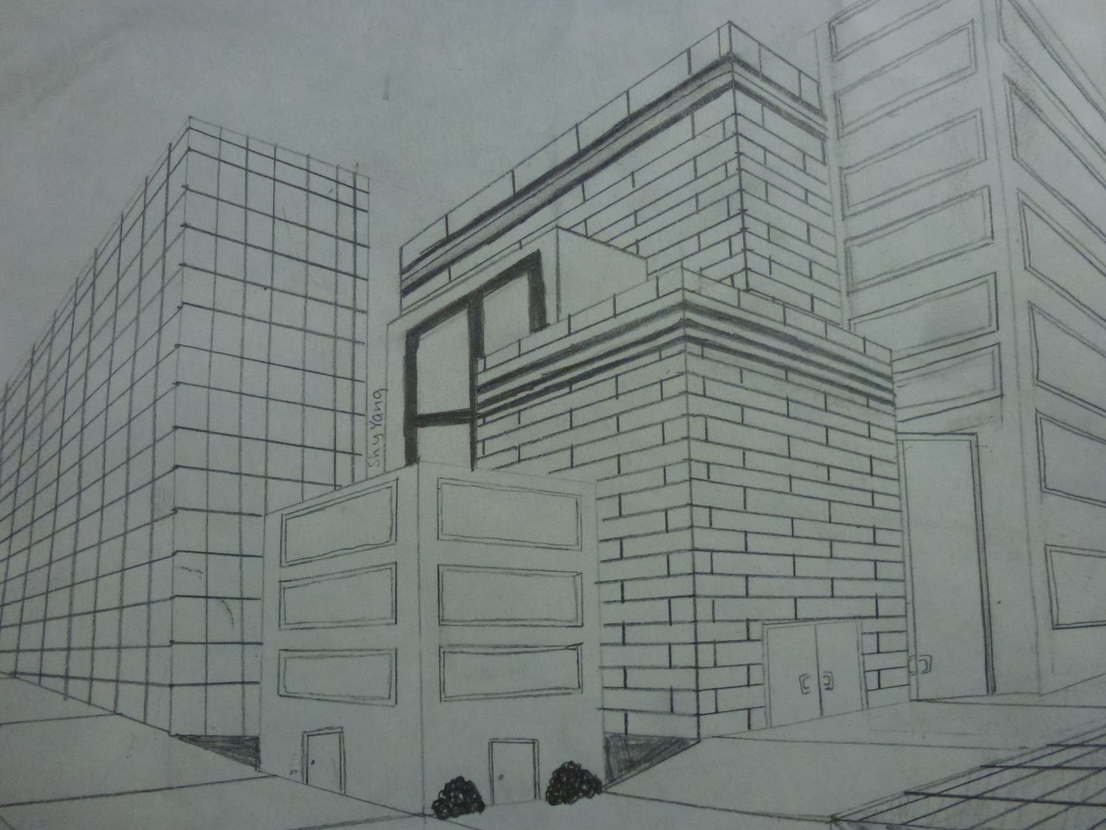 Shana's Art Room : Cityscapes and Two-Point Perspective