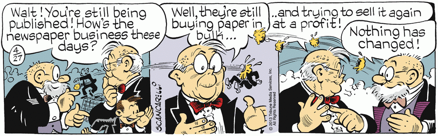 Finding Beauty In Ephemera Gasoline Alley And The Old Comic Strip Challenge 4