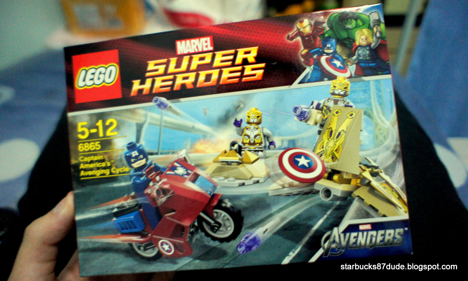 WIB - LEGO The Avengers : Captain America's Avenging Cycle ~ Here ...