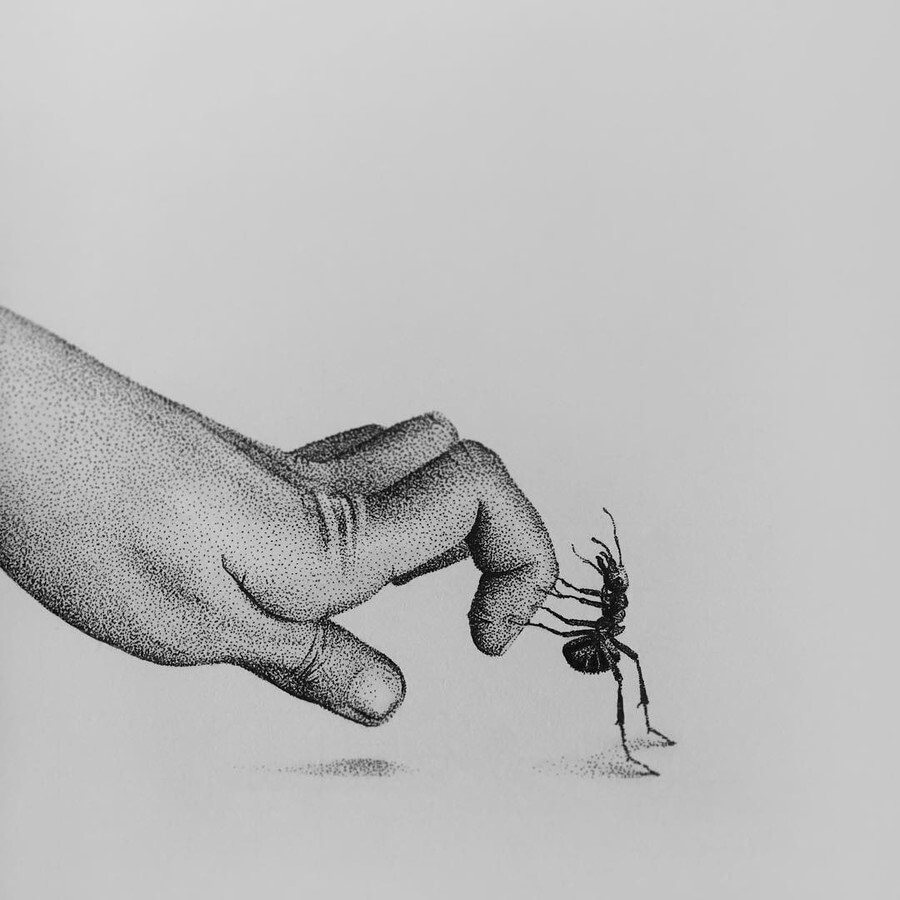 Design Stack: A Blog about Art, Design and Architecture: Ink Stippling ...