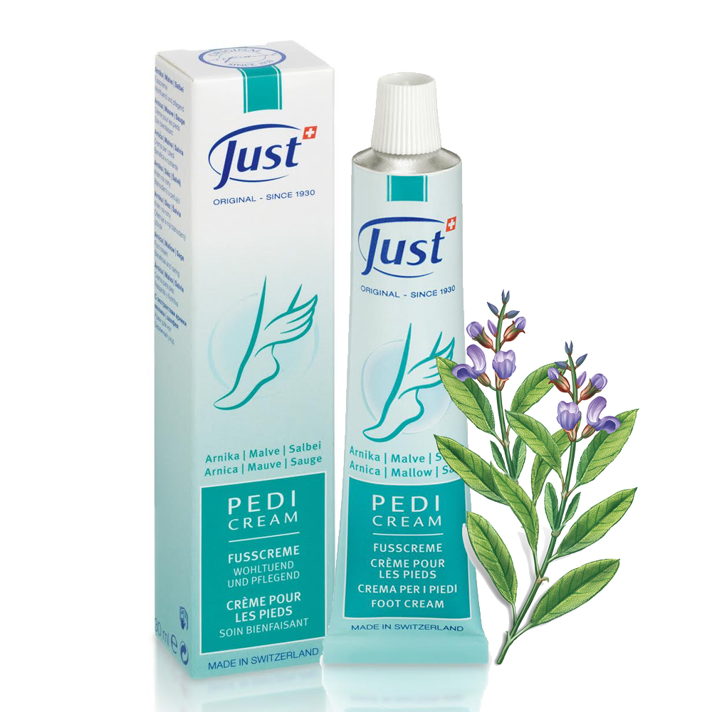 Swiss Just Barracas: Pedicream, Crema Herbal para Pies 96gr
