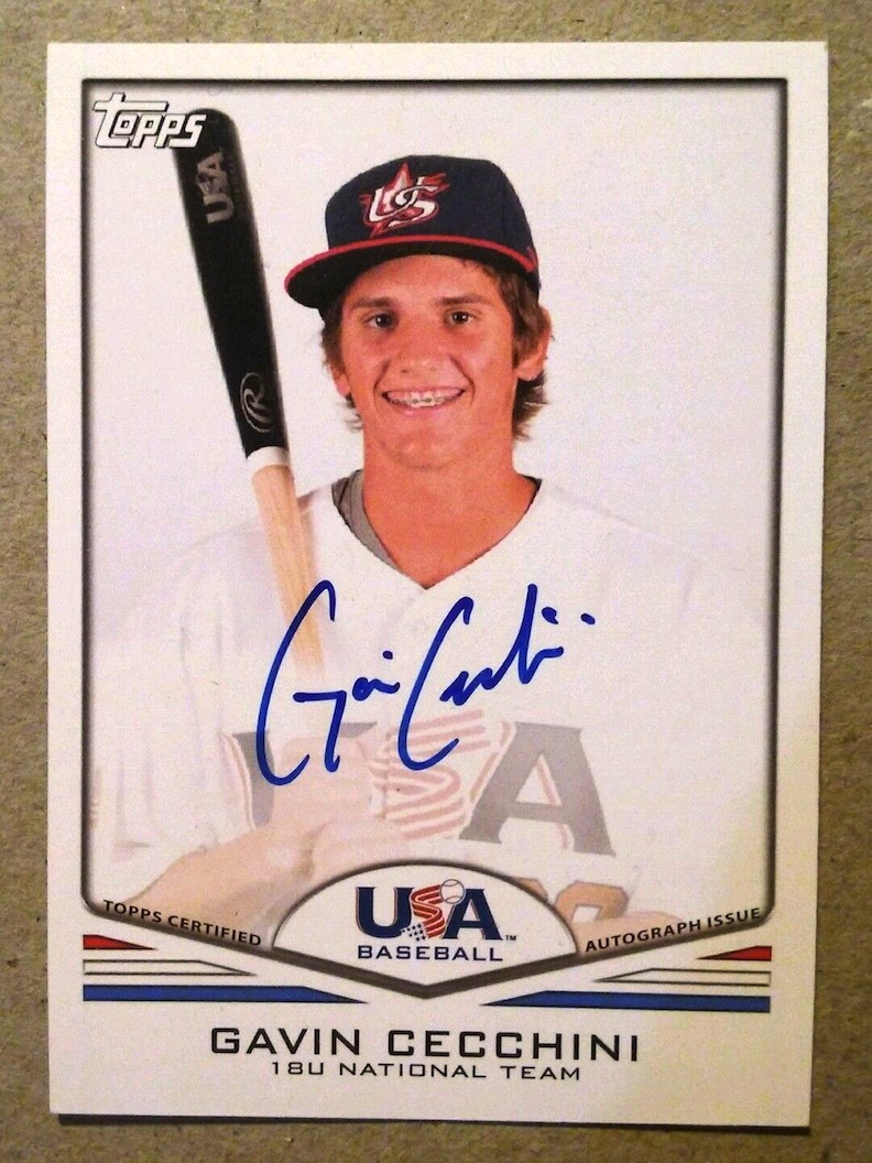 Baseball Card Breakdown: Stupendous Gavin Autographs